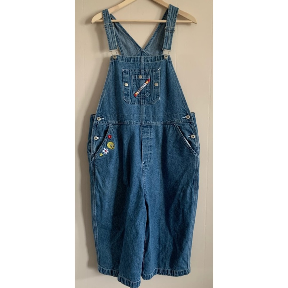 Looney Tunes Tweety Capri Overalls - Gem